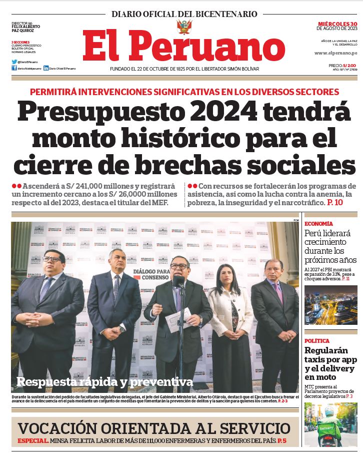 Agencia Peruana de Noticias | ANDINA