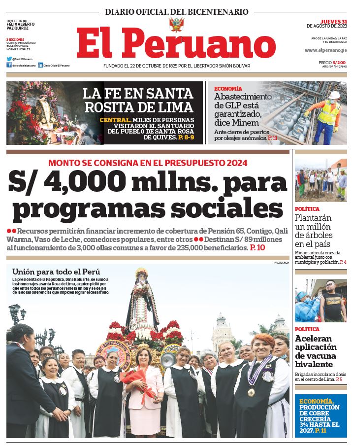 Agencia Peruana de Noticias | ANDINA