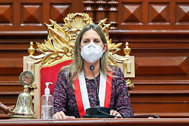 Presidenta del Congreso: Hay toda la voluntad de escuchar al Gabinete ...