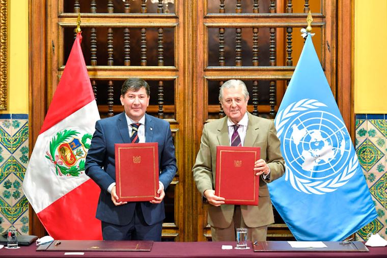 Perú y ONU suscriben nuevo marco de cooperación por 180 millones de ...