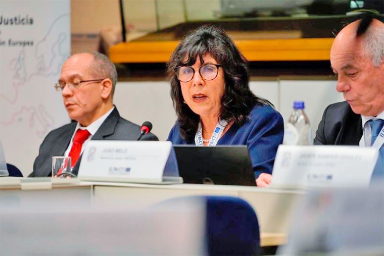 Janet Tello en Bruselas: Justicia especializada permite resultados ...