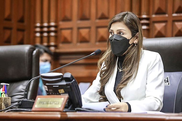 Bancada de APP respalda labor de Lady Camones al mando del Congreso ...