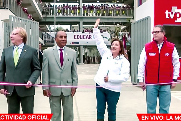 Presidenta Dina Boluarte inaugura quinta Escuela Bicentenario ... Presidenta Dina Boluarte inaugura quinta Escuela Bicentenario ...