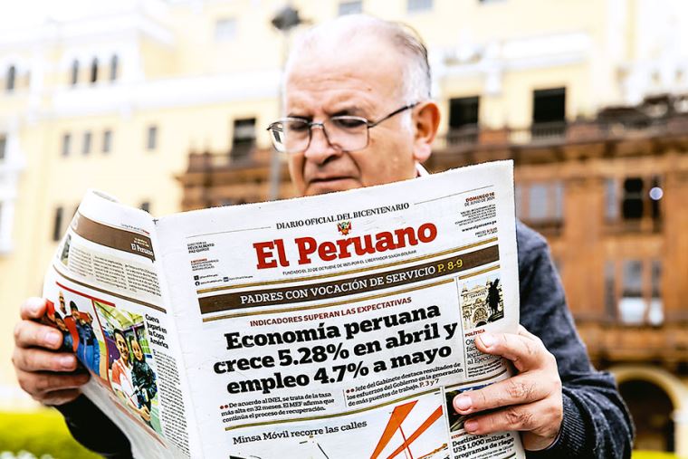 Diario El Peruano 199 años: Pilar de la legalidad y transparencia ...