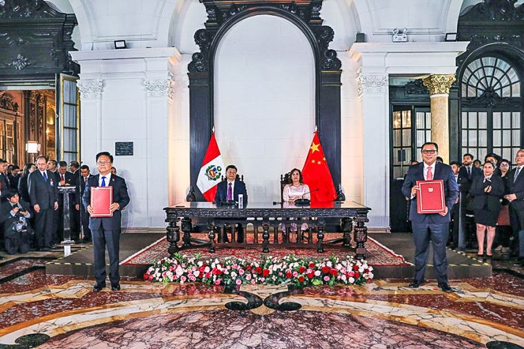 Perú y China firman acuerdos estratégicos para impulsar el desarrollo ...